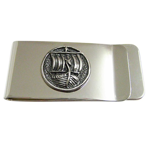 Kiola Designs | Accessories | Round Viking Boat Money Clip | Poshmark